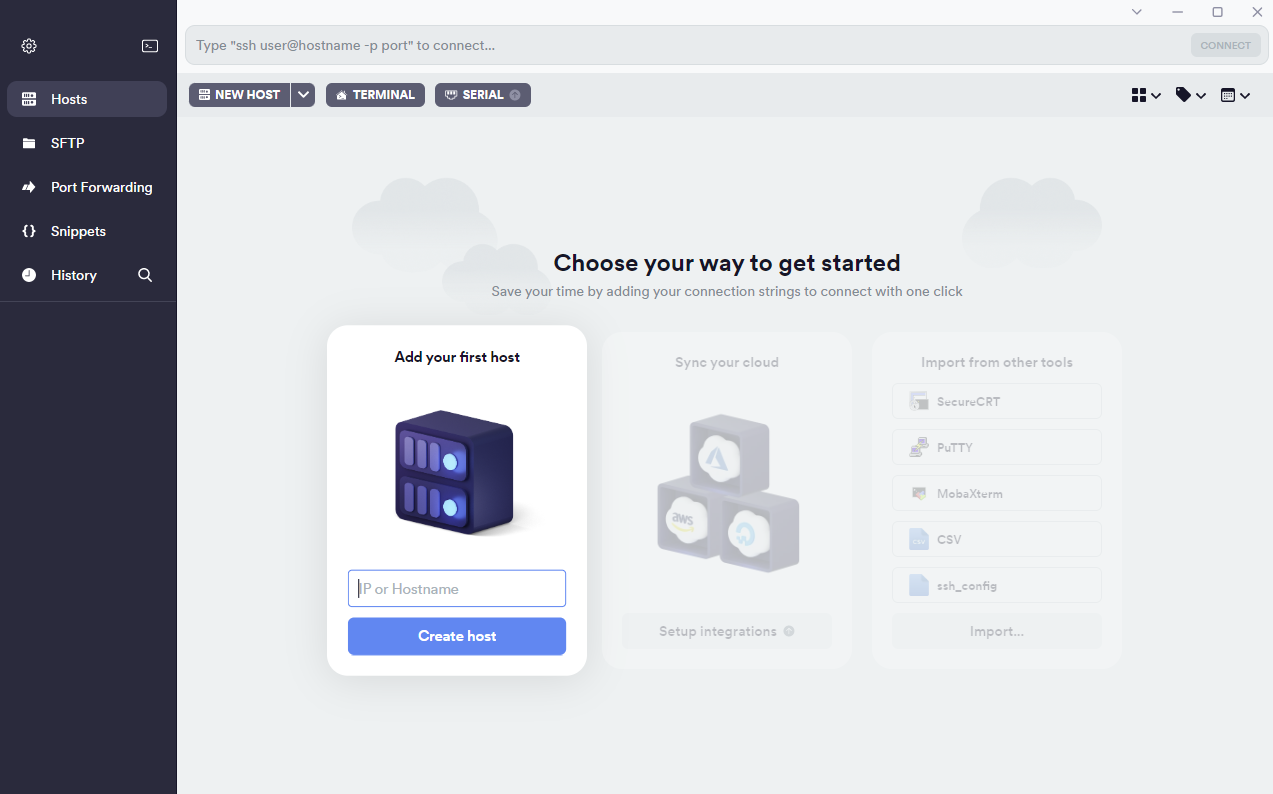 Connect via SSH with Termius - Cloudpepper