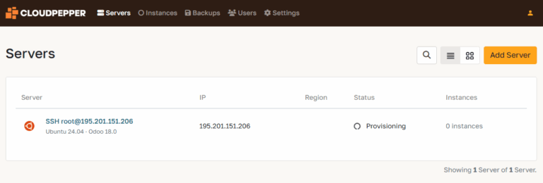 How to Self Host Odoo: VPS, Dedicated or On-Premises - Cloudpepper
